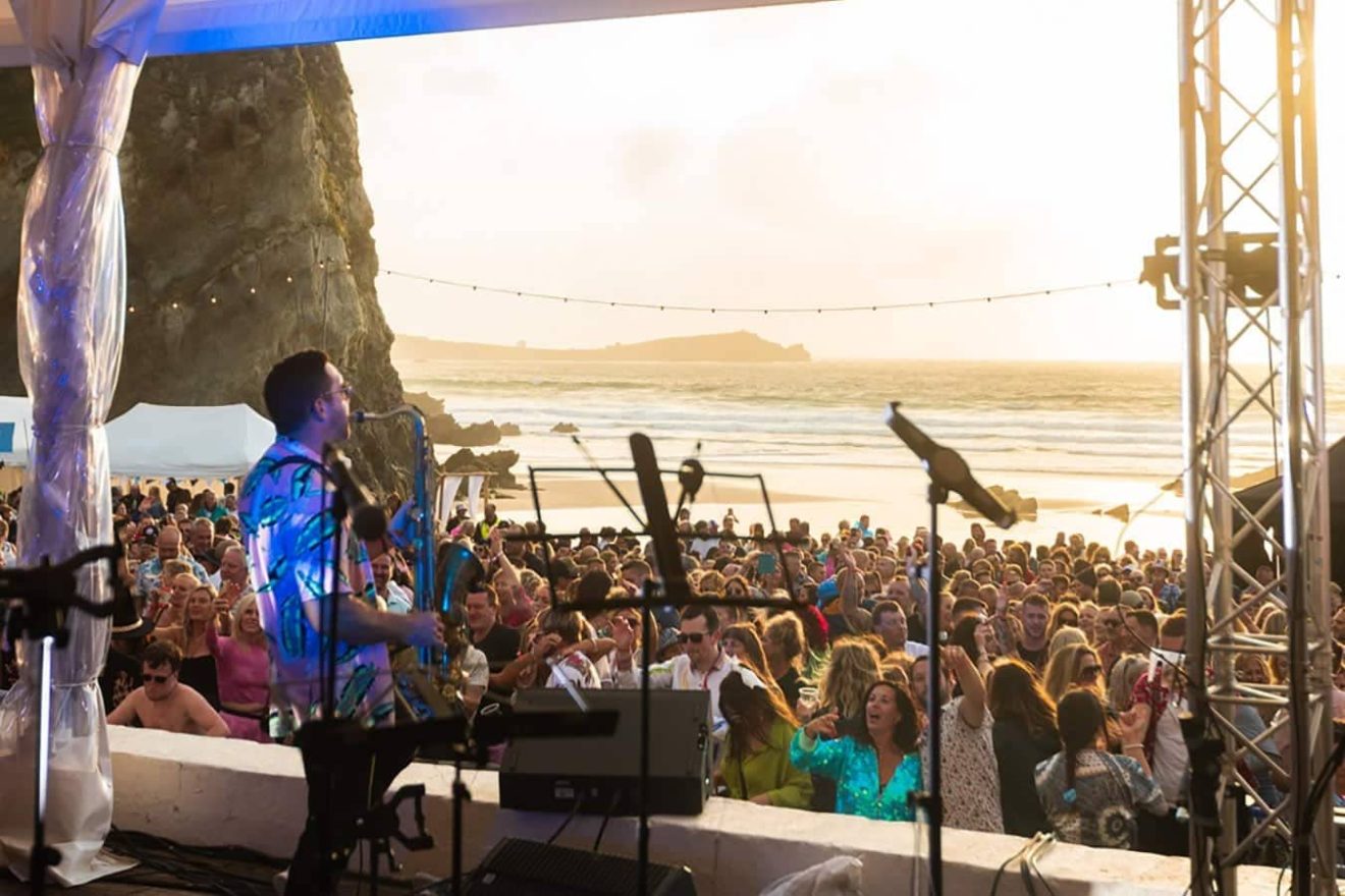 Music on the Beach in Cornwall - Cool Cornwall
